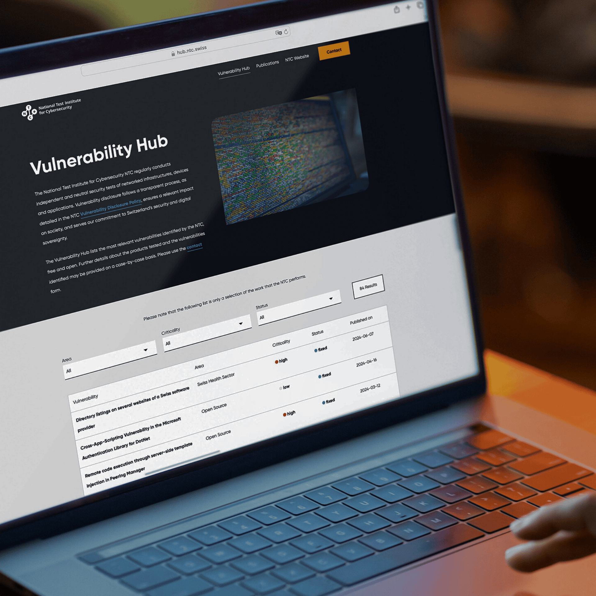 NTC Launches Vulnerability Hub